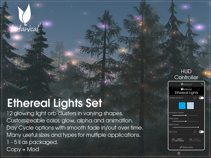 Second Life Marketplace - Botanical - Ethereal Lights